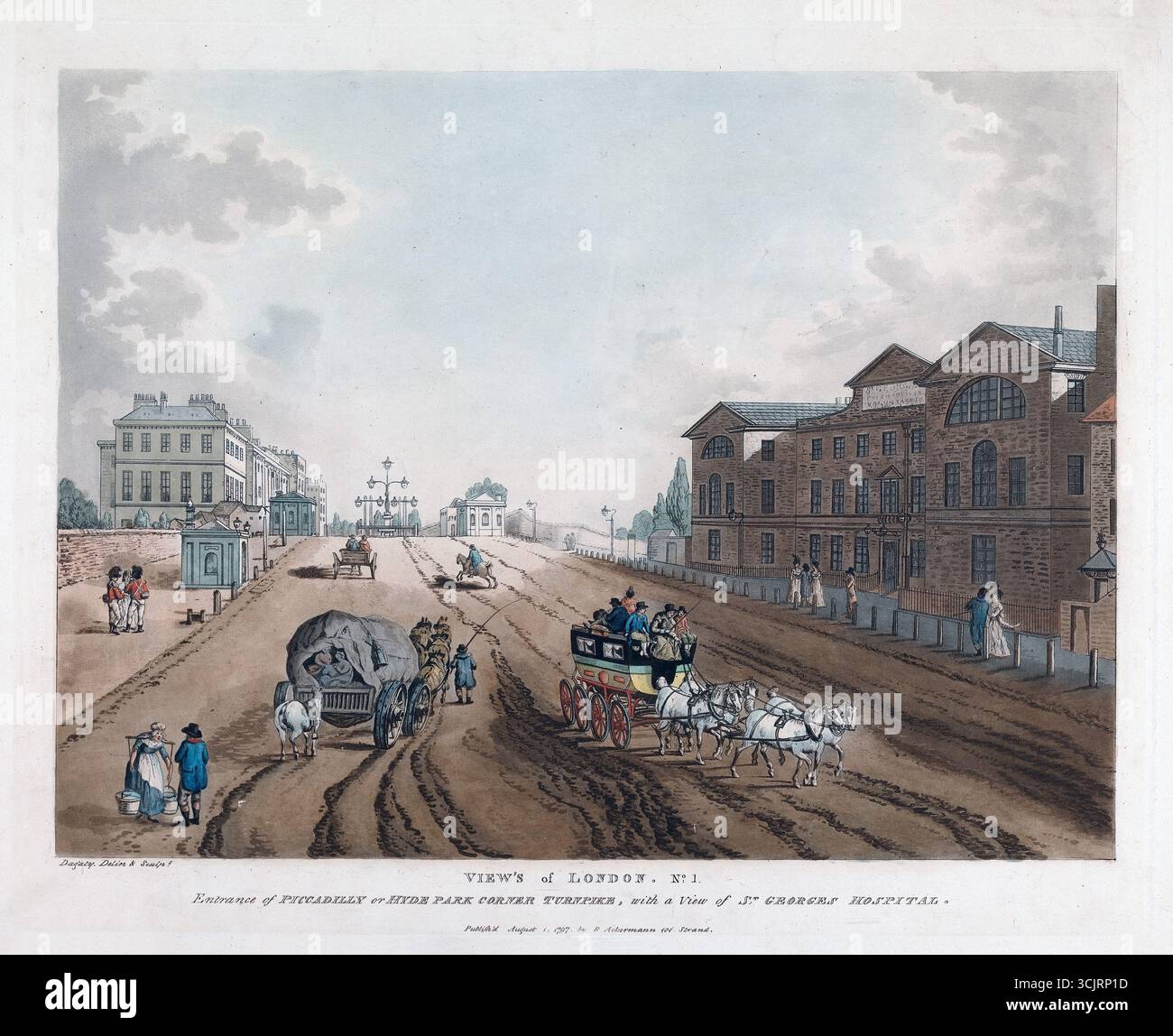 18th century turnpike england hi-res stock photography and images - Alamy