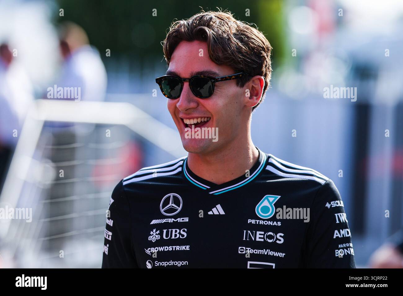 George Russel of United Kingdom and Mercedes AMG Petronas Formula One ...