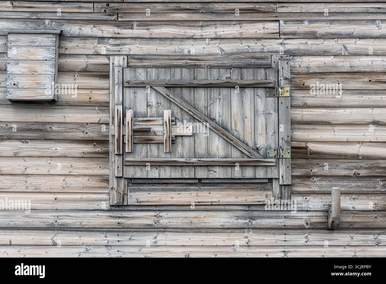 Kinnvika Station Log Cabin Door Nordaustlandet Svalbard ...