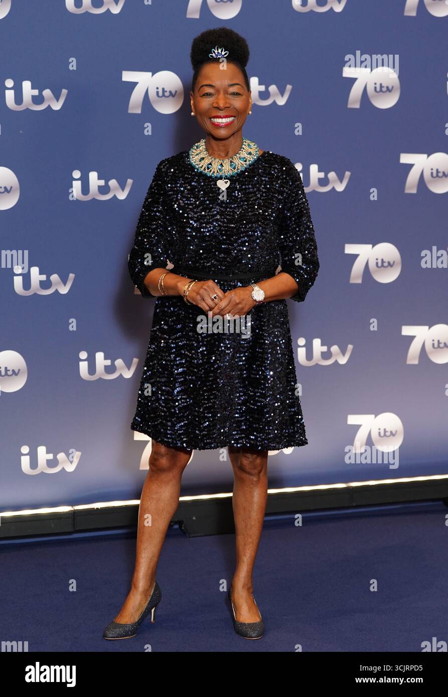 Floella Benjamin attends the ITV 70th celebration event at the ...