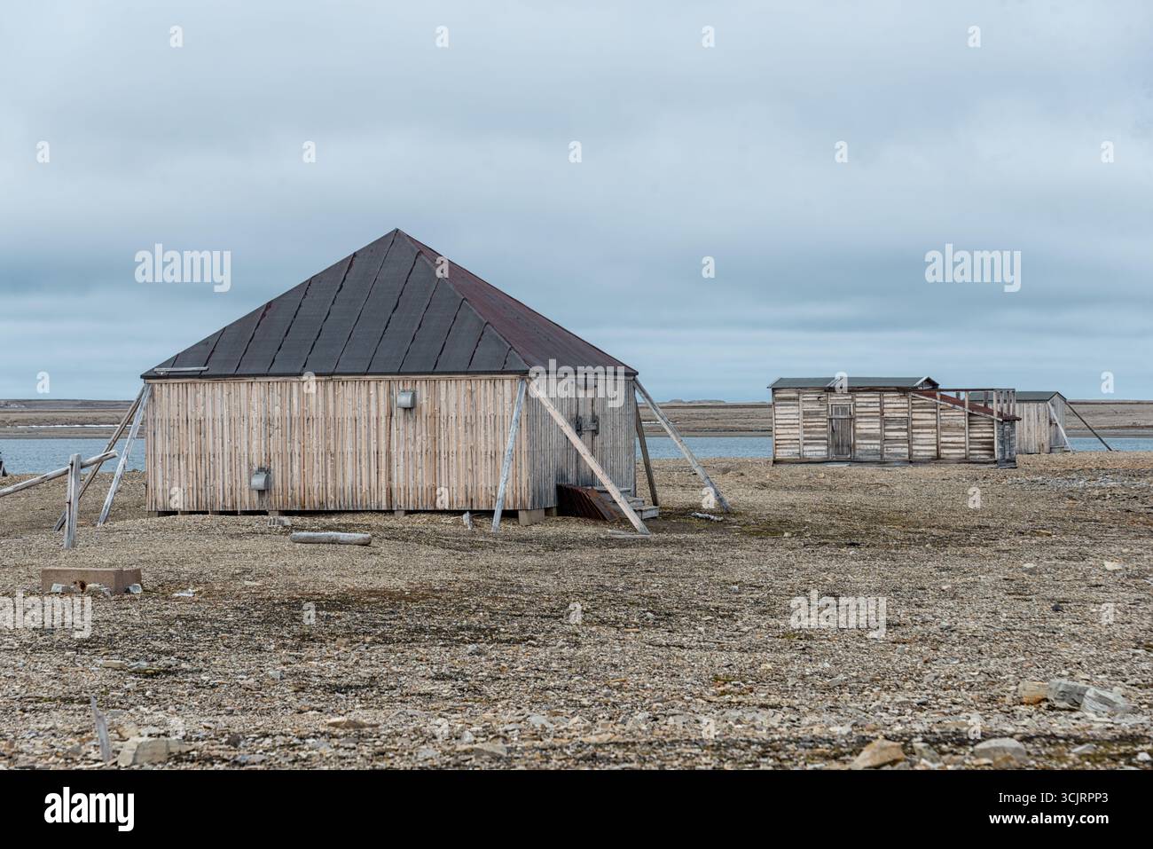 Kinnvika Station Research Outpost Nordaustlandet Svalbard Norway ...