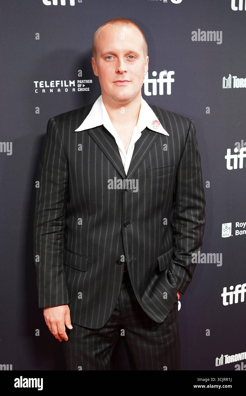 John Early attends the red carpet for the ‘Eternity’ premiere during ...