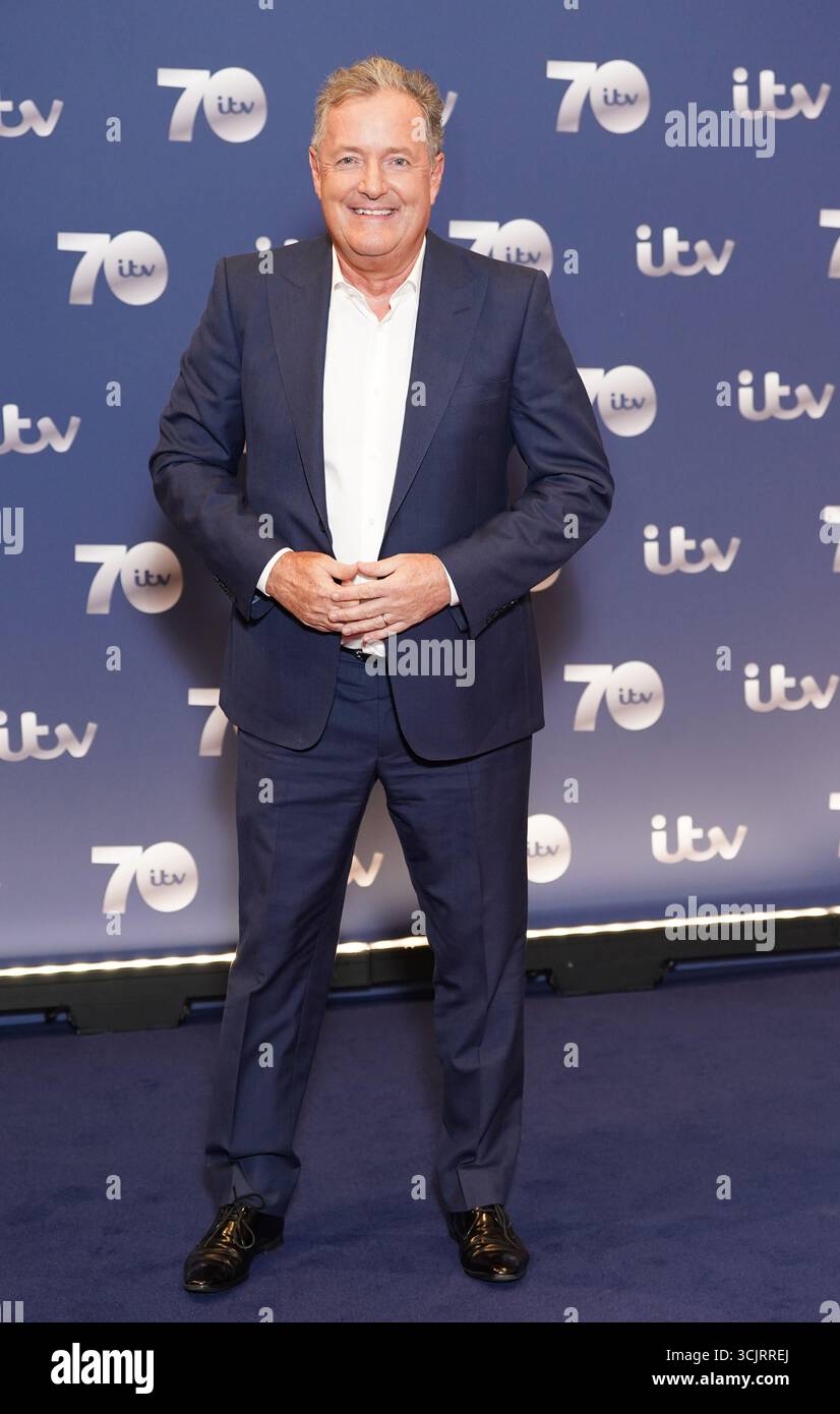 Piers Morgan attends the ITV 70th celebration event at the Guildhall in ...