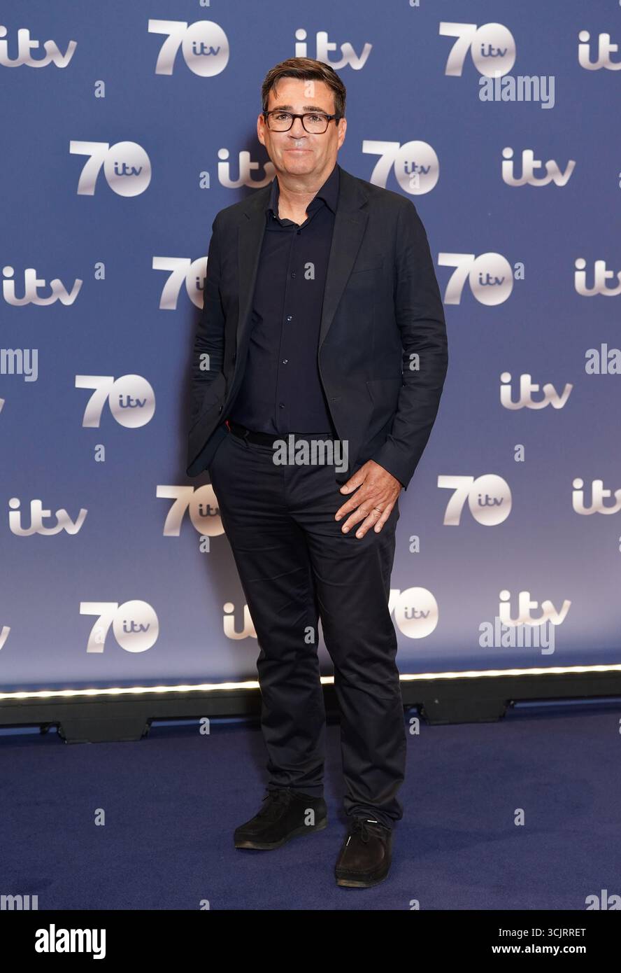 Andy Burnham attends the ITV 70th celebration event at the Guildhall in ...