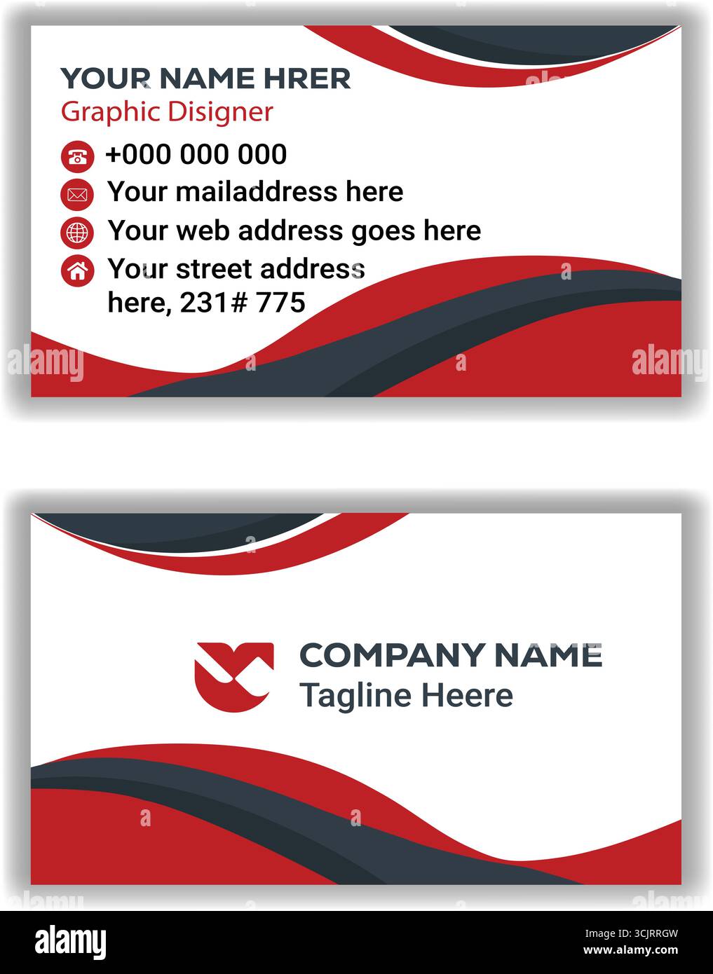 Vertical banner illustration data Cut Out Stock Images & Pictures - Alamy