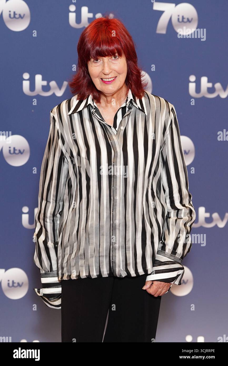 Janet Street-Porter attends the ITV 70th celebration event at the ...