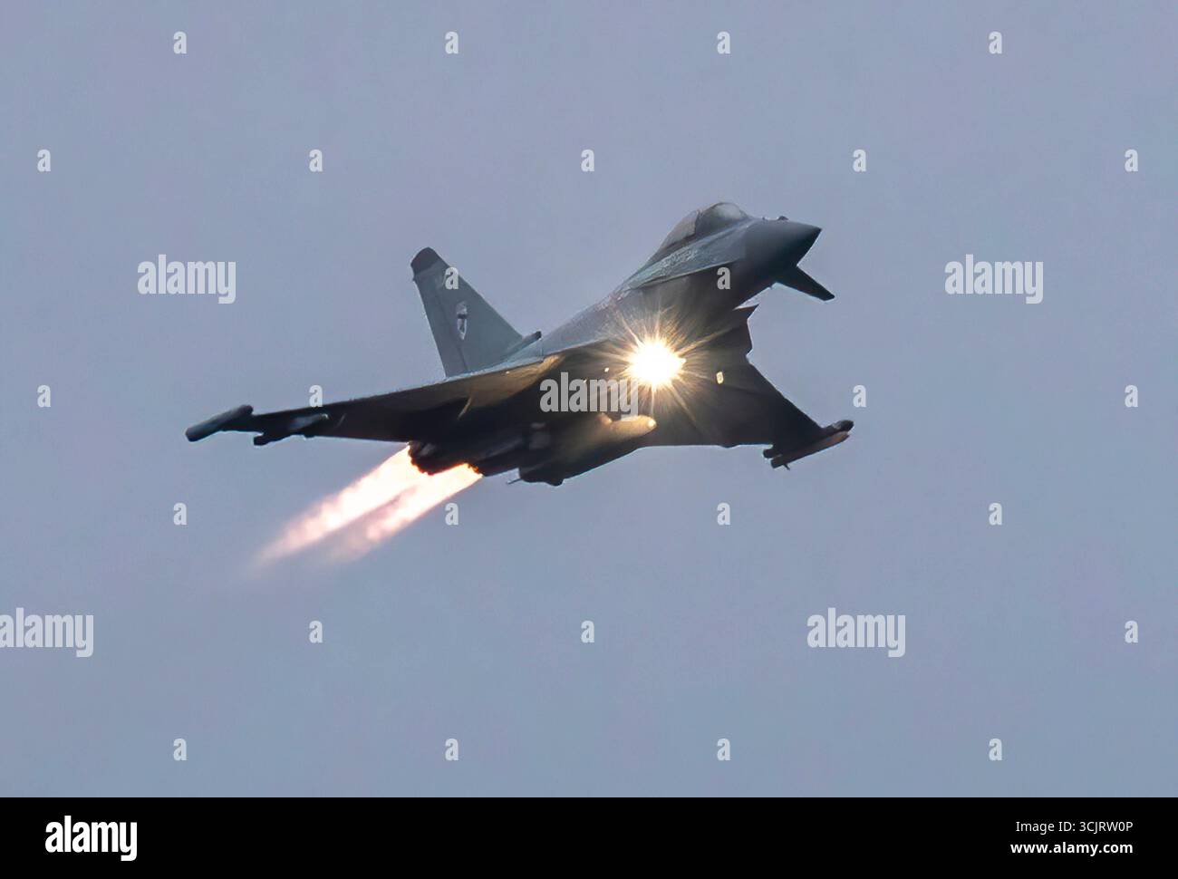 International Ayr Show, Ayr, 6th September 2025. The Typhoon display ...