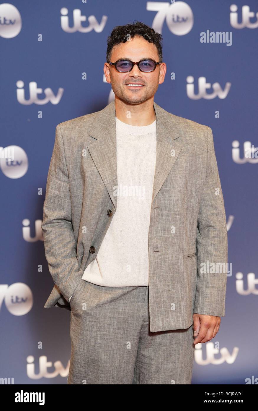 Ryan Thomas attends the ITV 70th celebration event at the Guildhall in ...