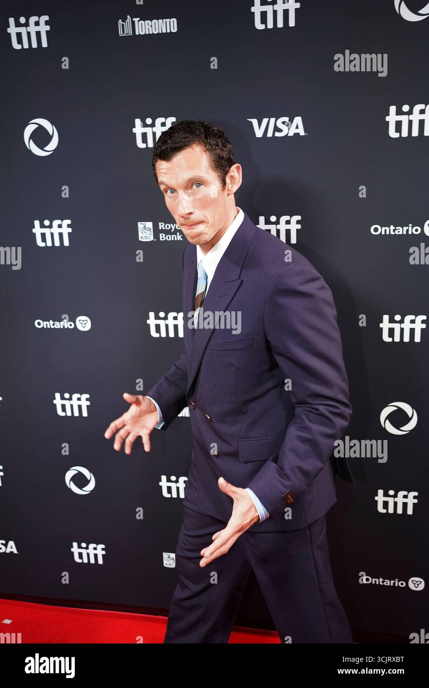 Callum Turner attends the red carpet for the ‘Eternity’ premiere during ...
