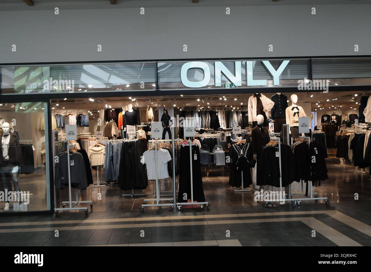 Copenhagen/ Denmark/08 september 2025/. Only chain cloths store in ...
