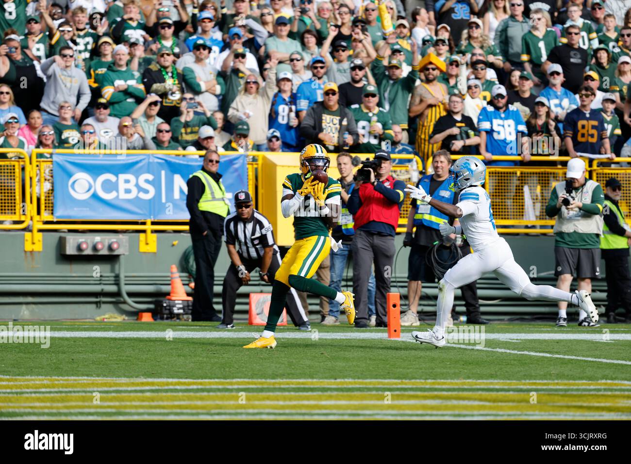 Green Bay Packers wide receiver Jayden Reed (11) during an NFL football ...