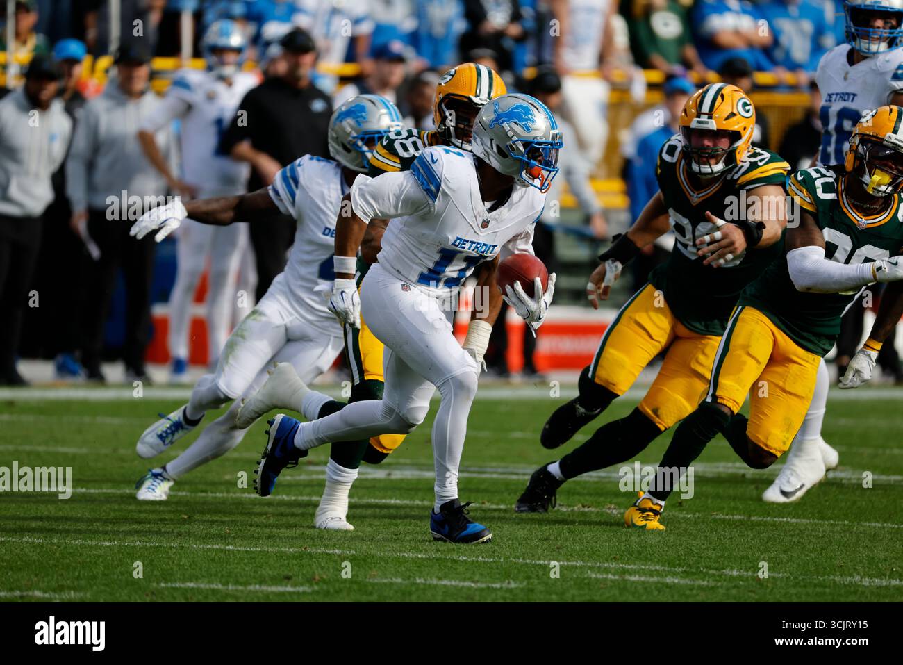 Detroit Lions wide receiver Kalif Raymond (11) during an NFL football ...