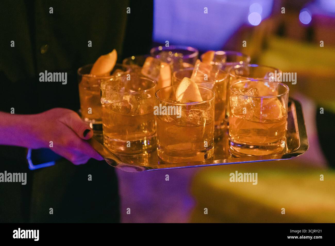 Lively gathering friends clinks glasses hi-res stock photography and ...