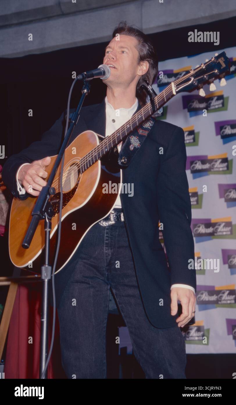Randy Travis performing at the Private Issue Credit Card Design and ...