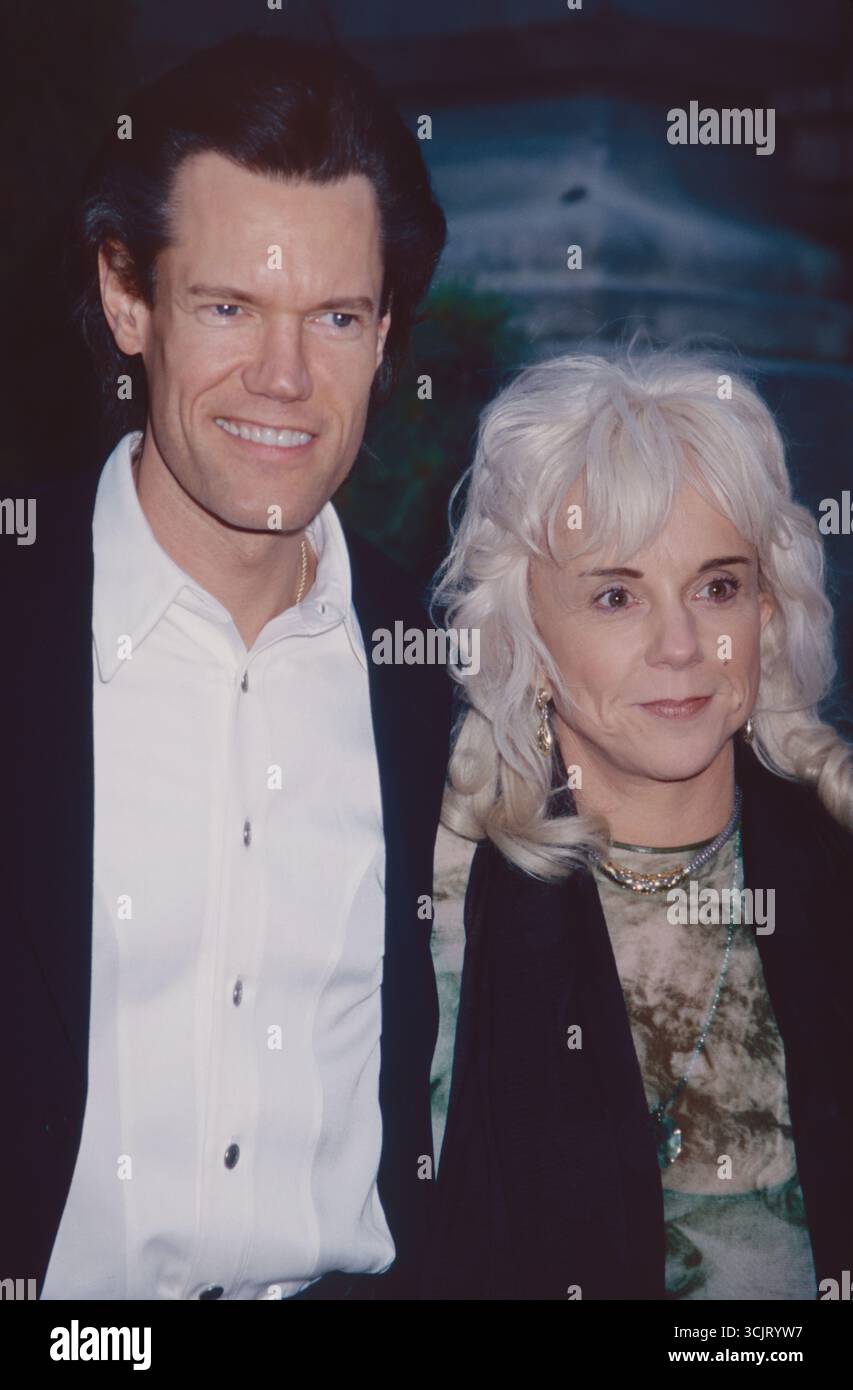 Randy Travis and wife Elizabeth Hatcher-Travis at the Private Issue ...