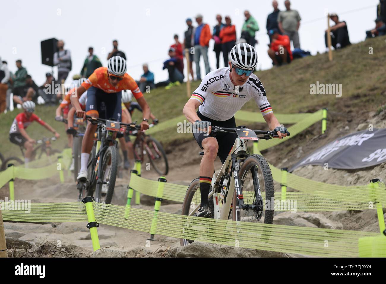 08/09/2025, Zermatt, Valais 2025 UCI Mountain Bike World Championships ...