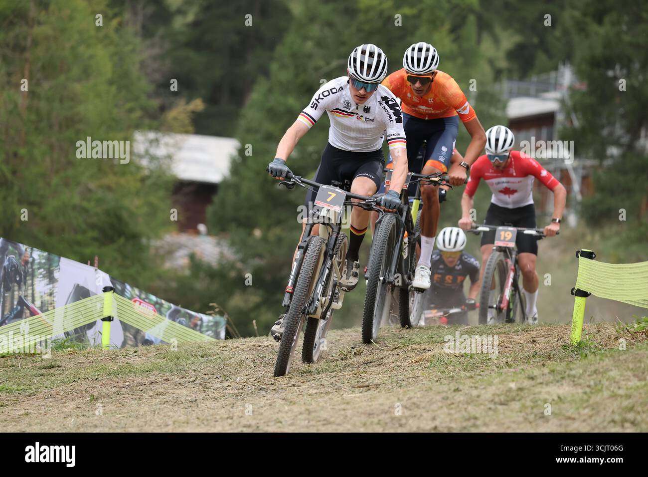 08/09/2025, Zermatt, Valais 2025 UCI Mountain Bike World Championships ...