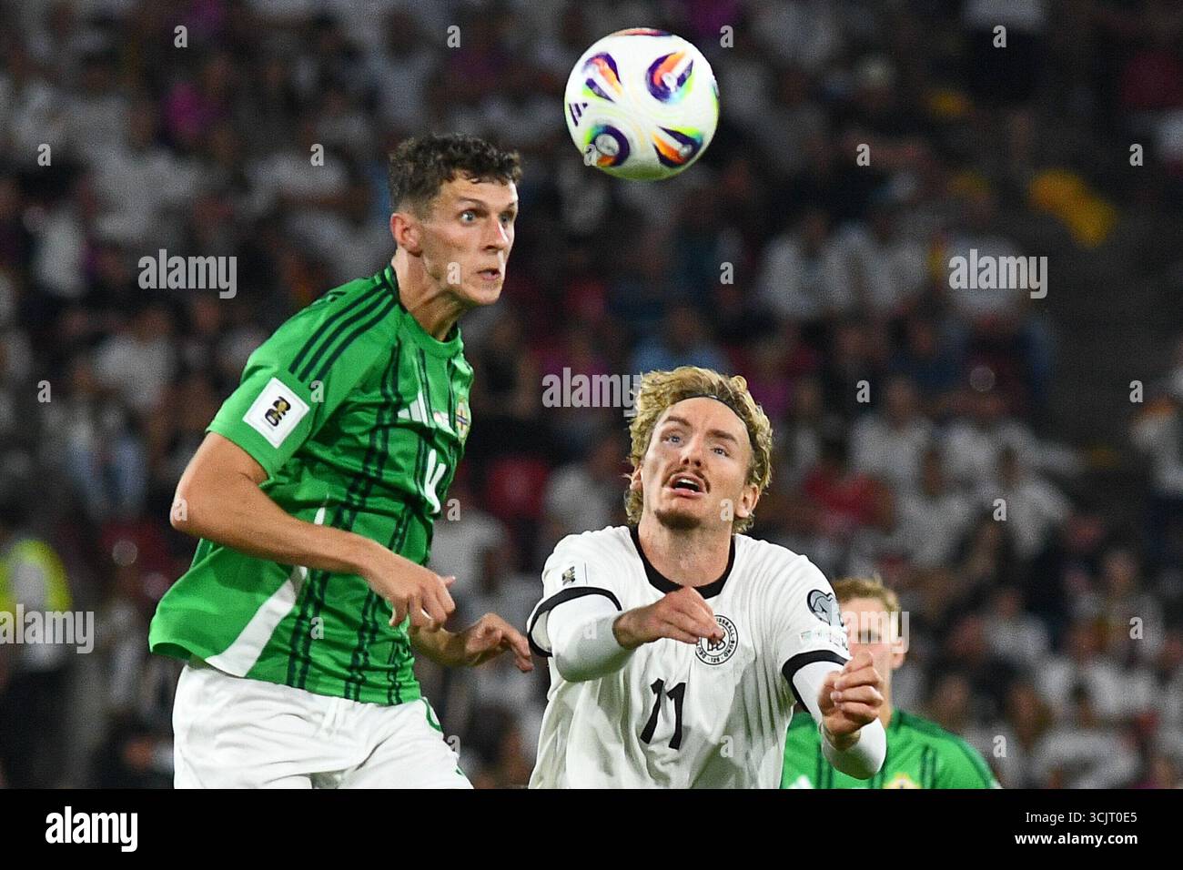 v.li.: Eoin Toal (Nordirland, 4), Nick Woltemade (Deutschland Germany ...