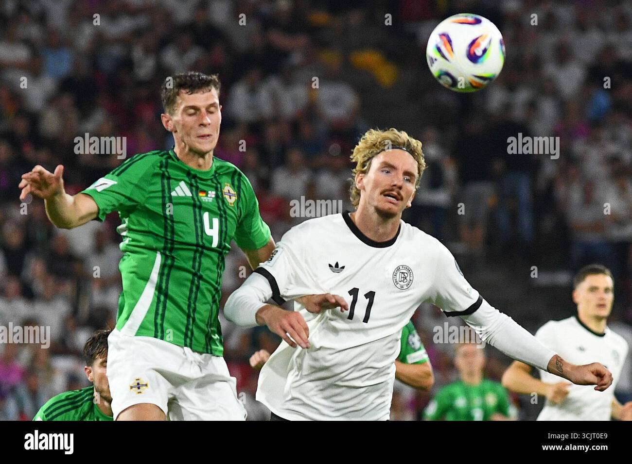 v.li.: Eoin Toal (Nordirland, 4), Nick Woltemade (Deutschland Germany ...
