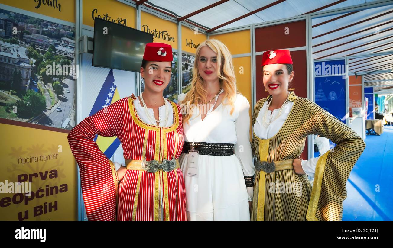 Event images from the Izmir International Fair Women in traditional ...
