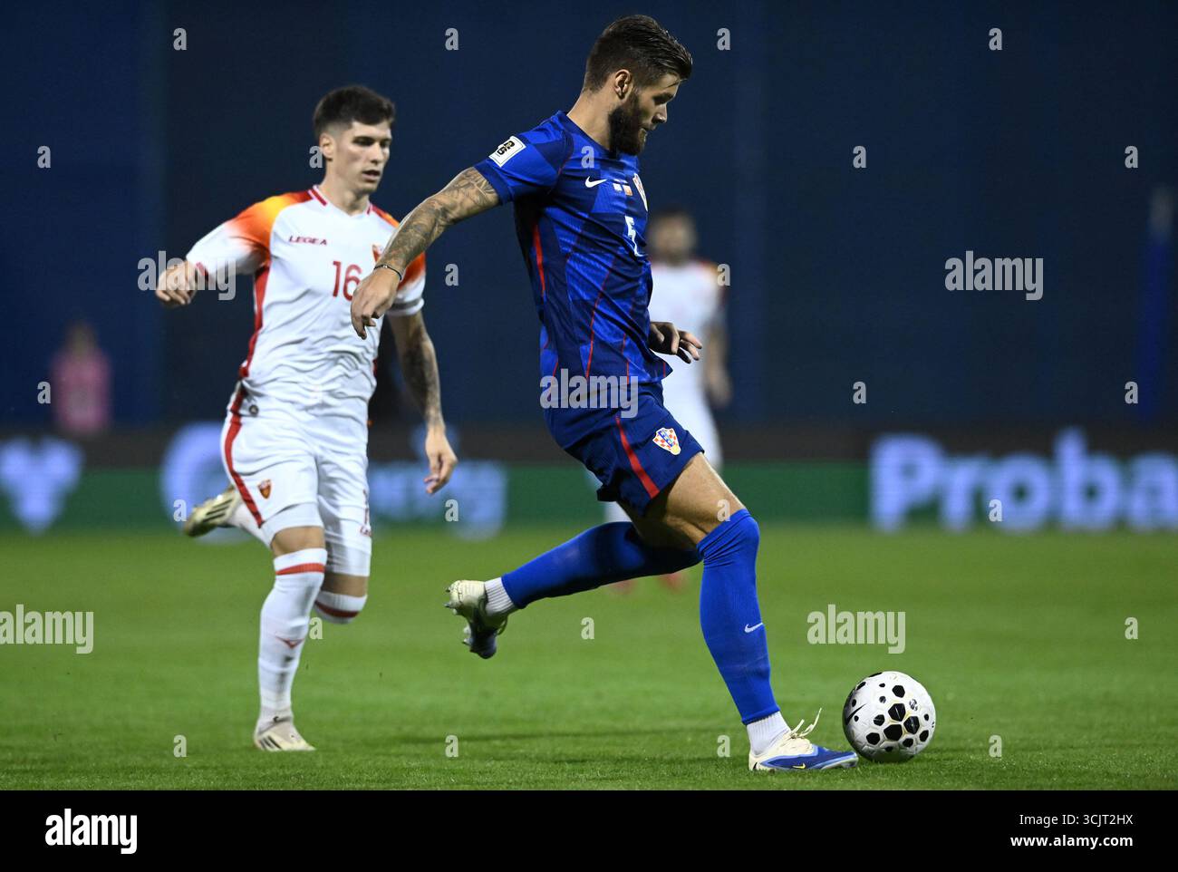 Duje Caleta Car of Croatia in action during the FIFA World Cup 2026 ...
