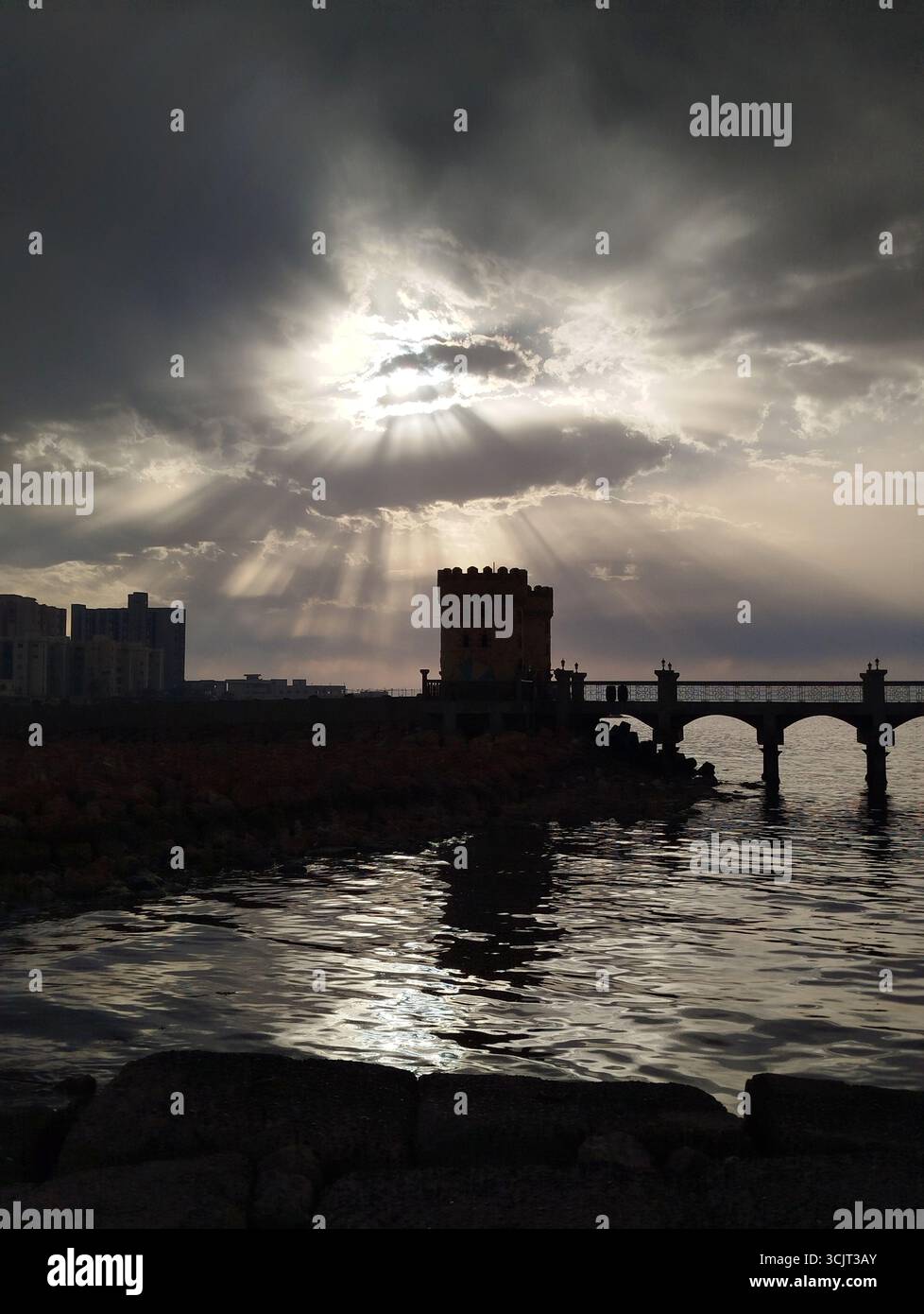 Alexandria evening storm hi-res stock photography and images - Alamy