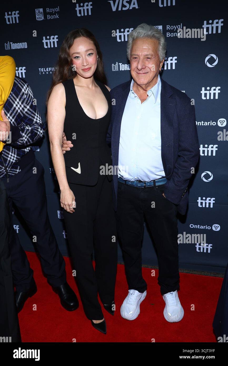 Havana Rose Liu, Dustin Hoffman at arrivals for TUNER Premiere at the ...