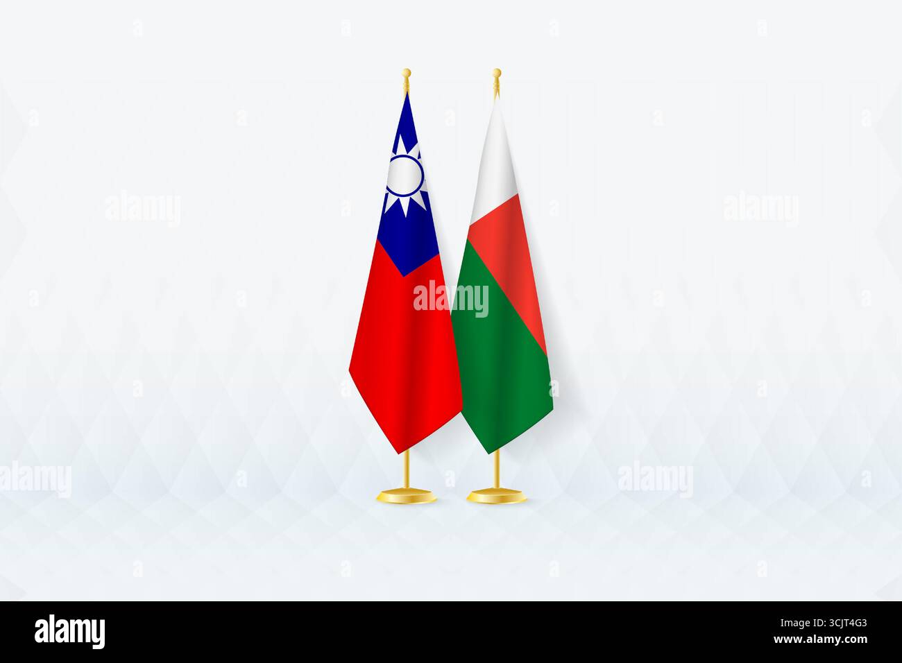 Flagpoles international flags Stock Vector Images - Alamy