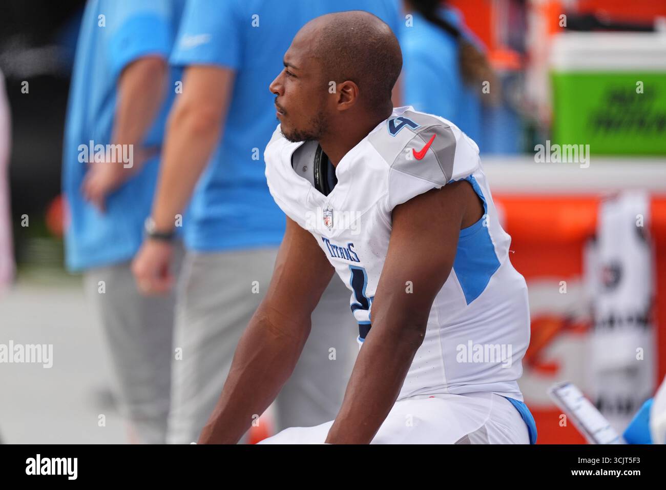 Tennessee Titans wide receiver Tyler Lockett (4) in the second half of ...