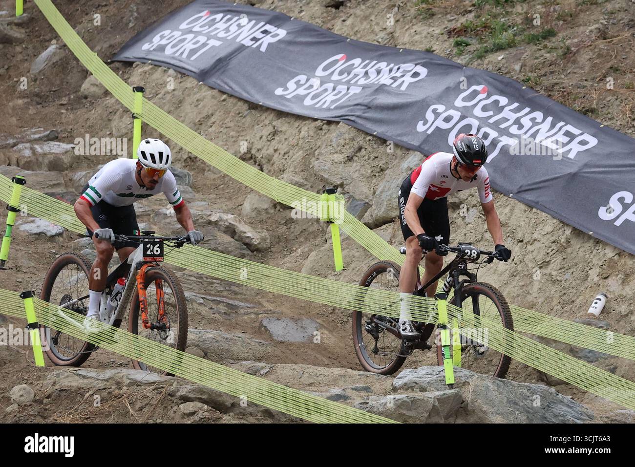 08/09/2025, Zermatt, Valais 2025 UCI Mountain Bike World Championships ...