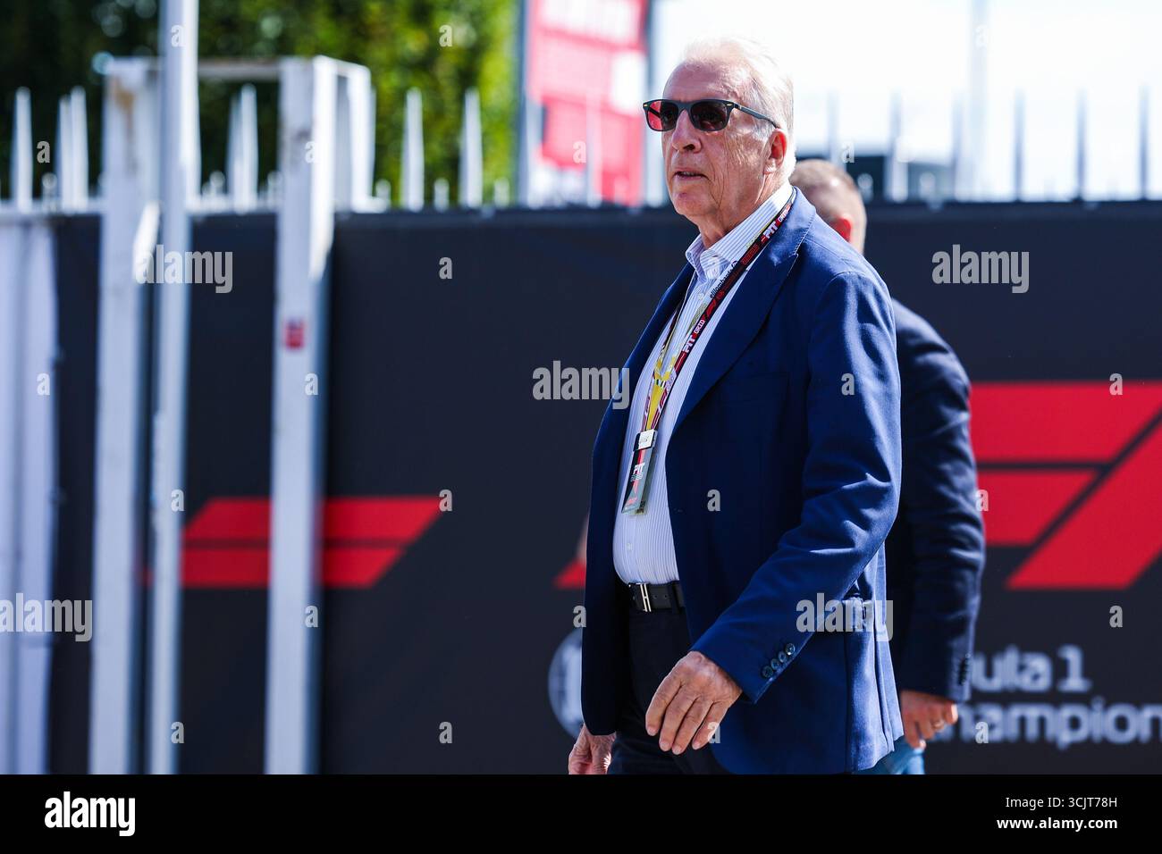 Monza, Italien. 05th Sep, 2025. Piero Lardi Ferrari, son of Enzo ...