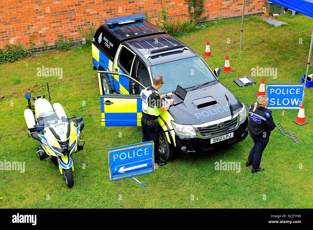 Humberside Police Rural Task Force displaying at an Emergency Services ...