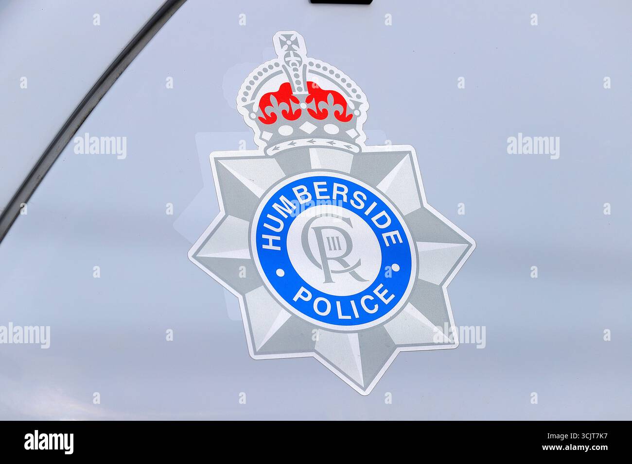 Humberside Police insignia Stock Photo - Alamy