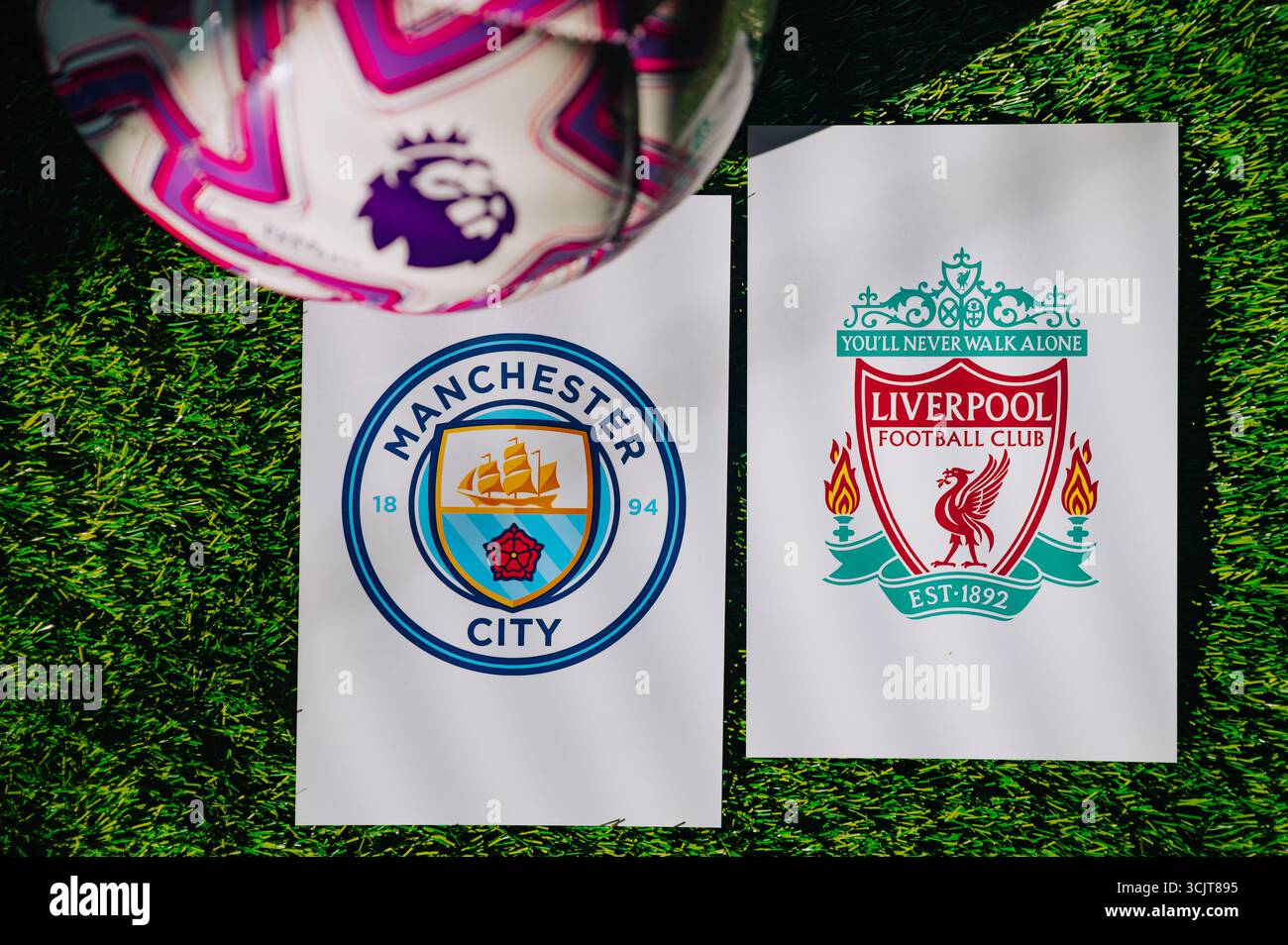 Liverpool manchester city 2025 hi-res stock photography and images - Alamy
