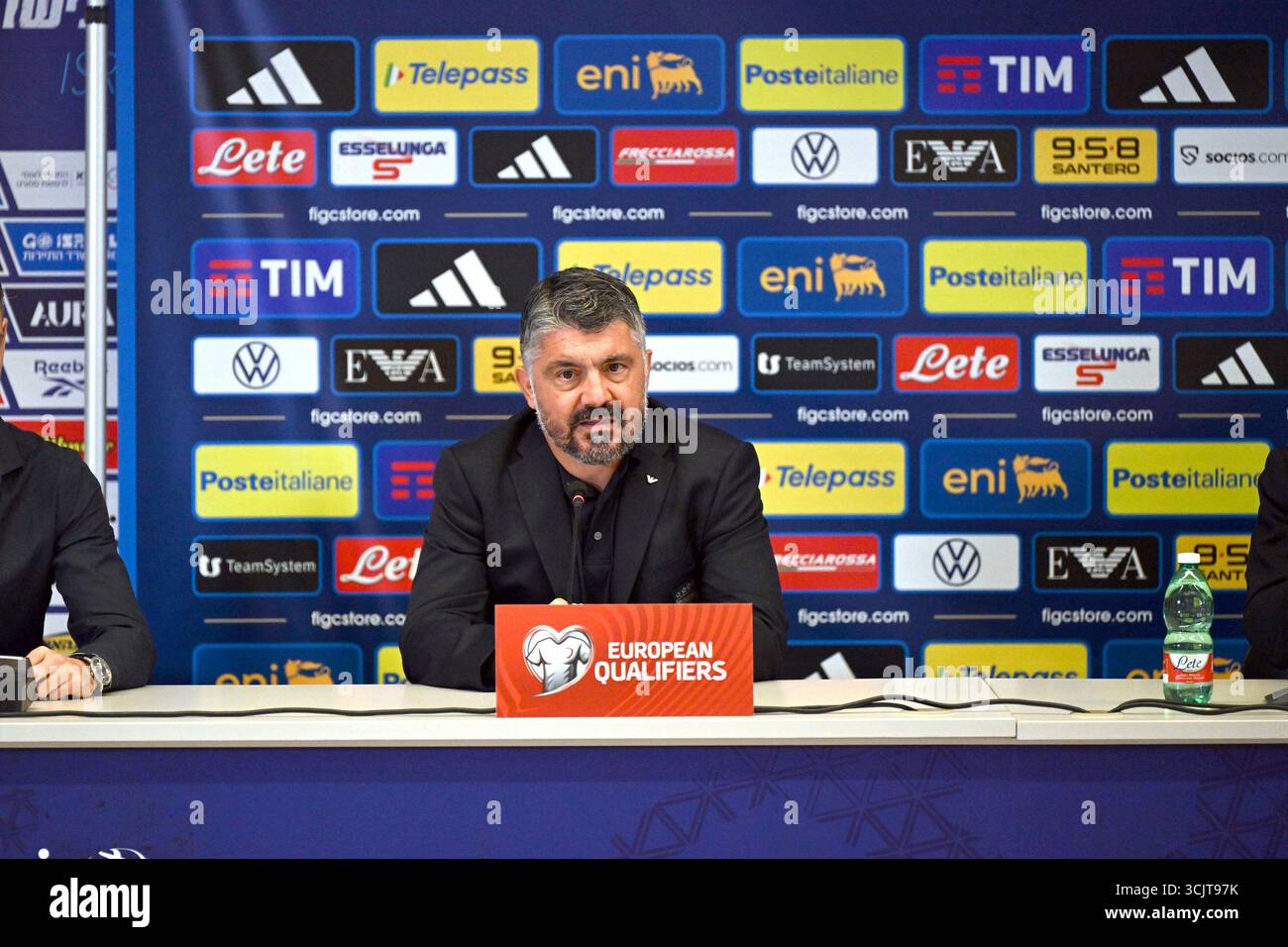 AHead coach of Italy football team Gennaro Gattuso during the UEFA ...