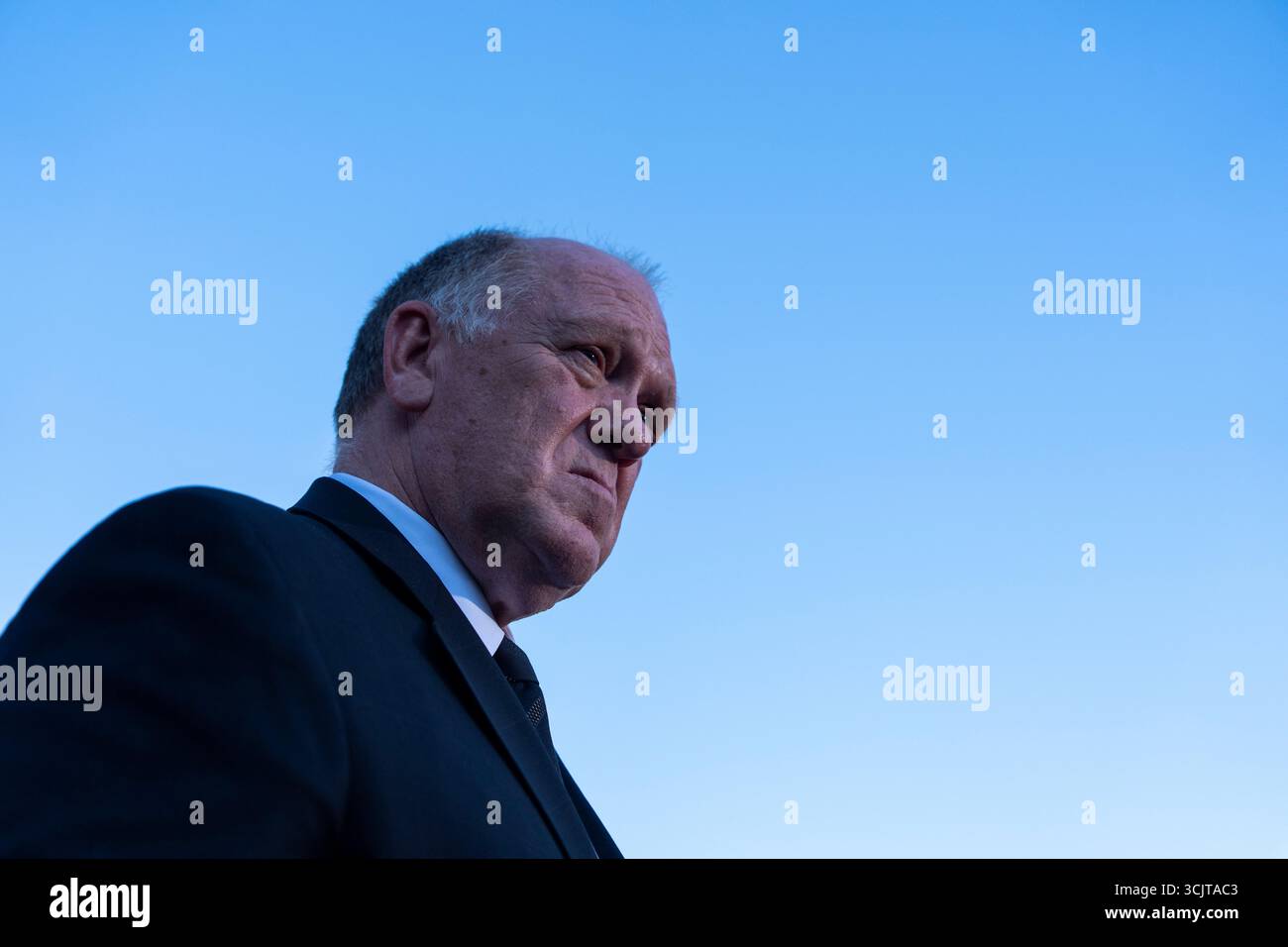 White House border czar Tom Homan speaks with reporters at the White ...
