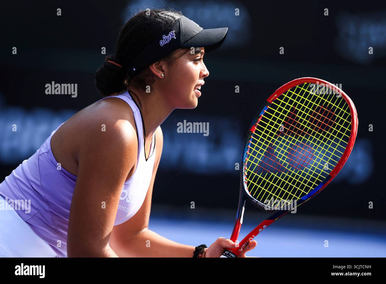 SP - SAO PAULO - 09/08/2025 - SP OPEN WTA 250 - Nauhany Silva during ...