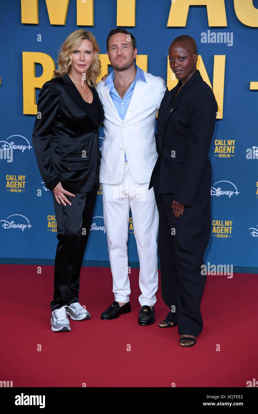 Veronica Ferres, Frederick Lau, Florence Kasumba bei der ...