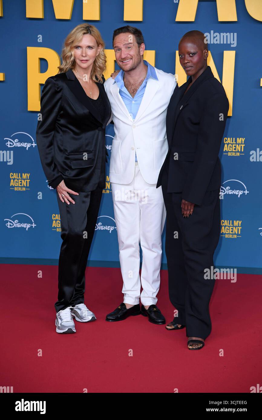 Veronica Ferres, Frederick Lau, Florence Kasumba bei der ...