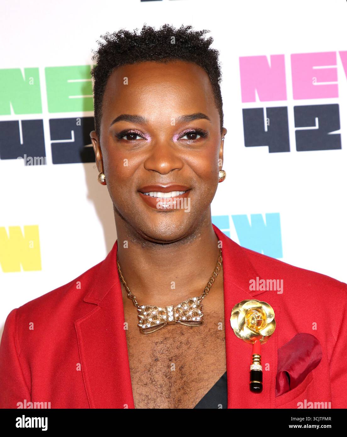 J. Harrison Ghee attending New 42 Studios' 25th Anniversary Luncheon ...