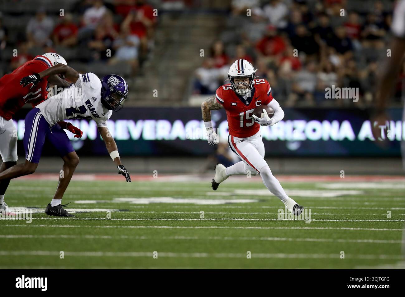 TUCSON, AZ - SEPTEMBER 06: Arizona Wildcats wide receiver Luke Wysong ...