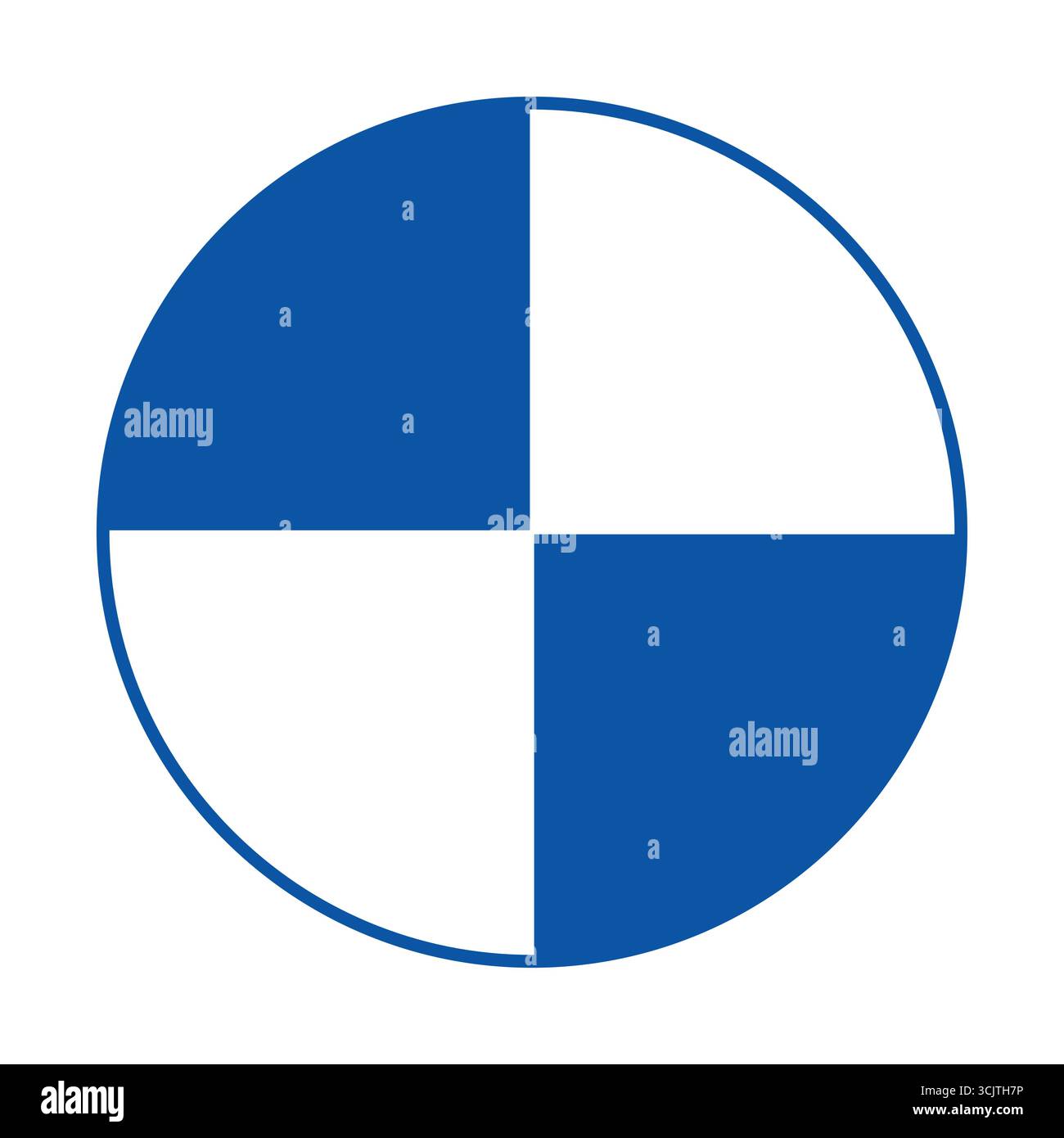 Circular form divided Stock Vector Images - Alamy