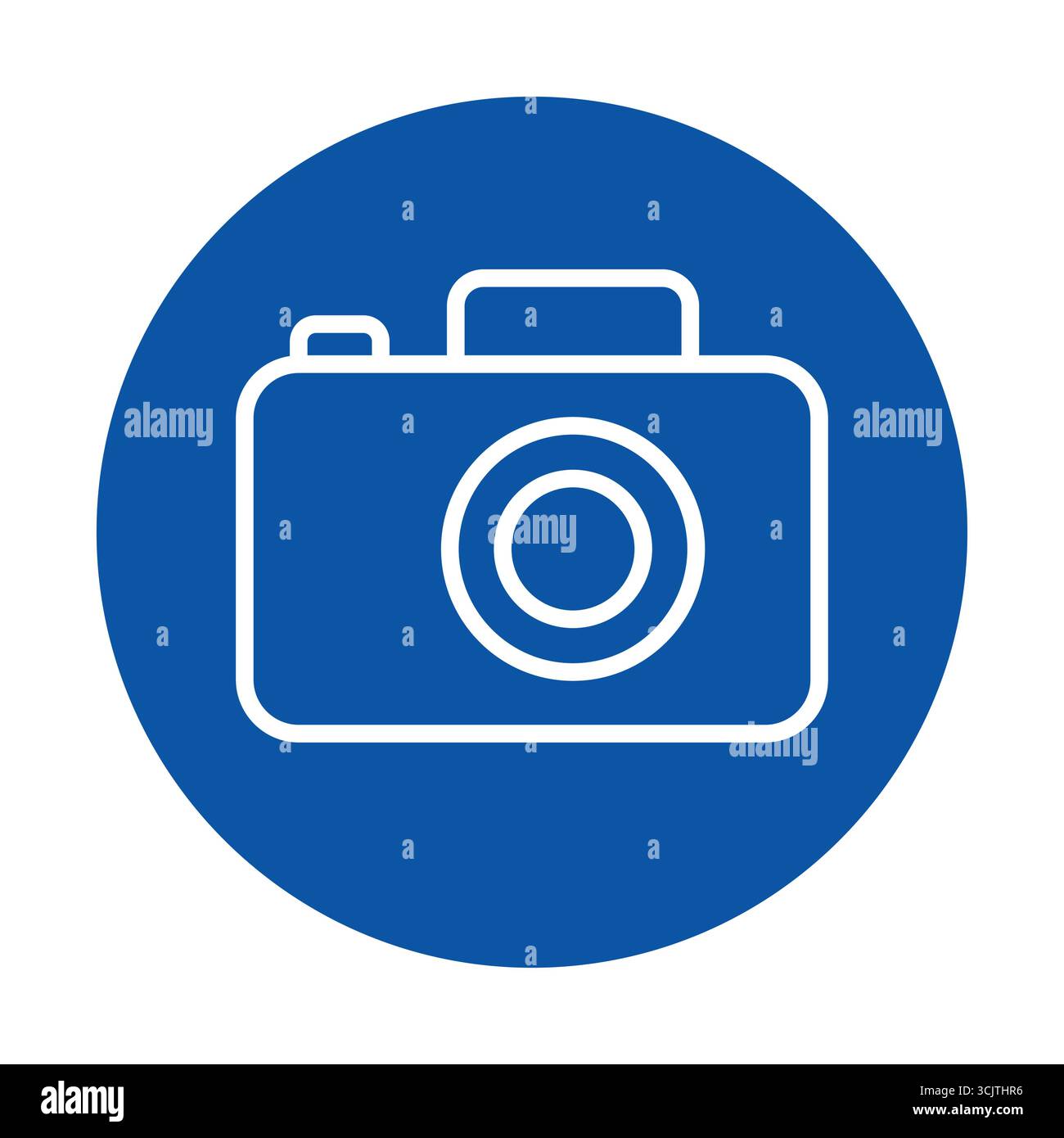 Photo line blue icon Stock Vector Images - Alamy