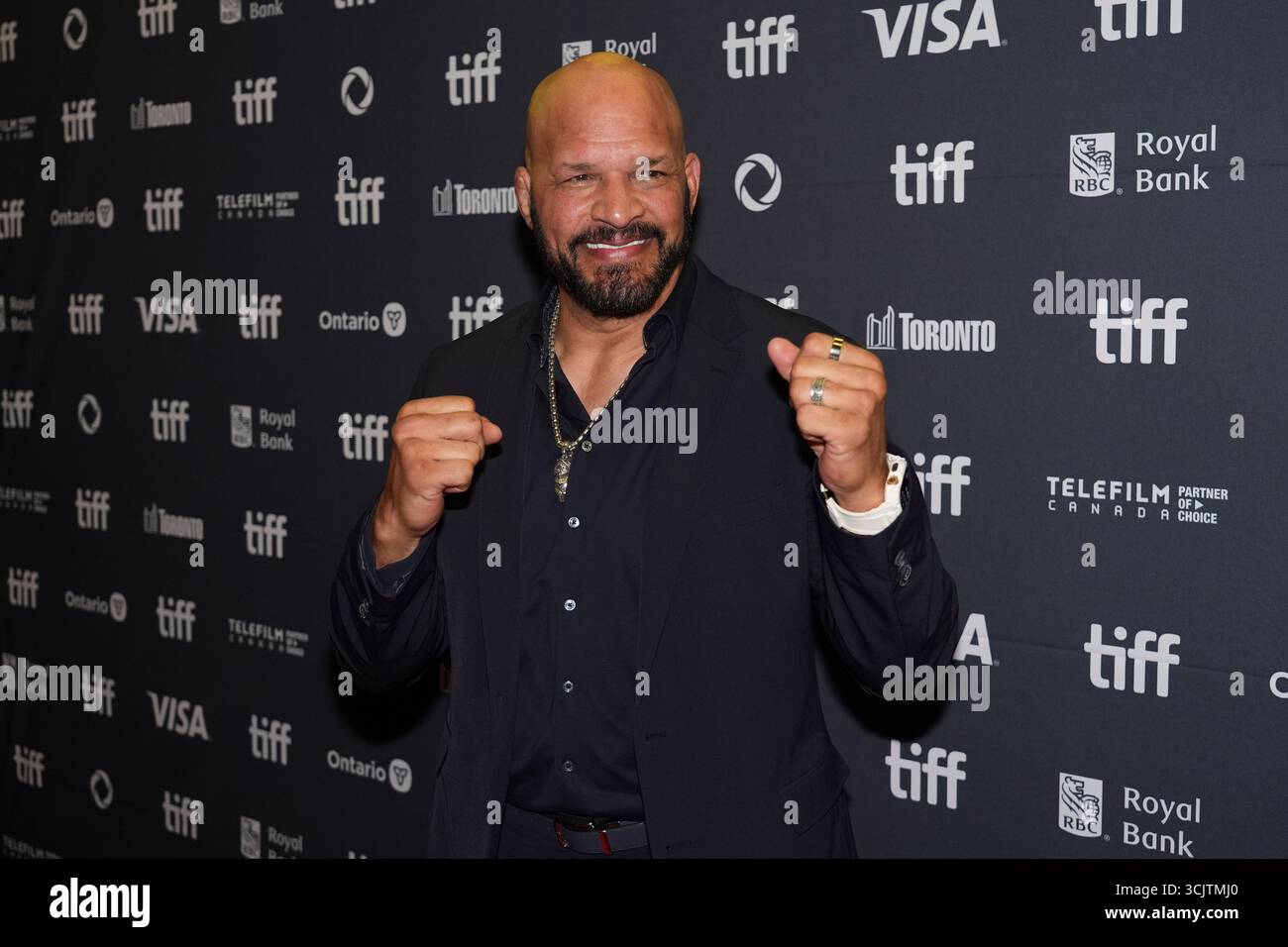 Mark Kerr attends the premiere of "The Smashing Machine" at the ...