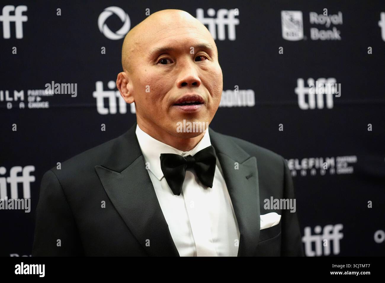 Paul Cheng attends the premiere of "The Smashing Machine" at the Princess of Wales Theatre ...