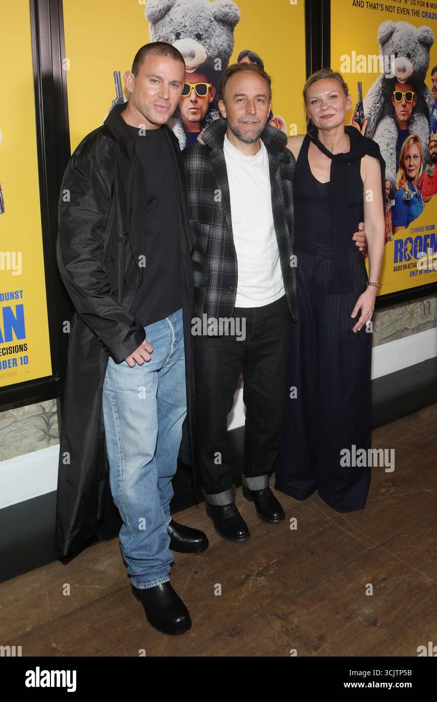 Channing Tatum, Derek Cianfrance and Kirsten Dunstand attend the NY ...