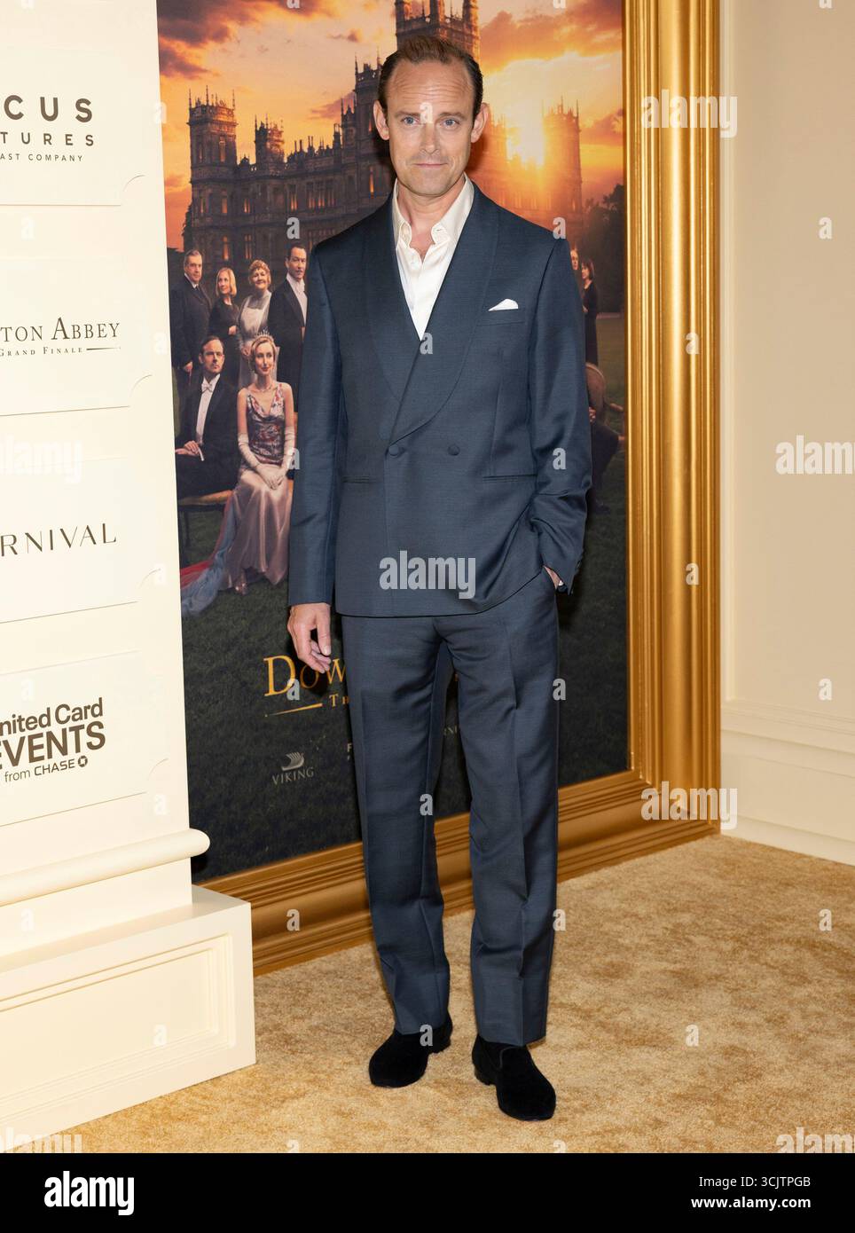Harry Hadden-Paton attends the premiere of "Downton Abbey: The Grand ...