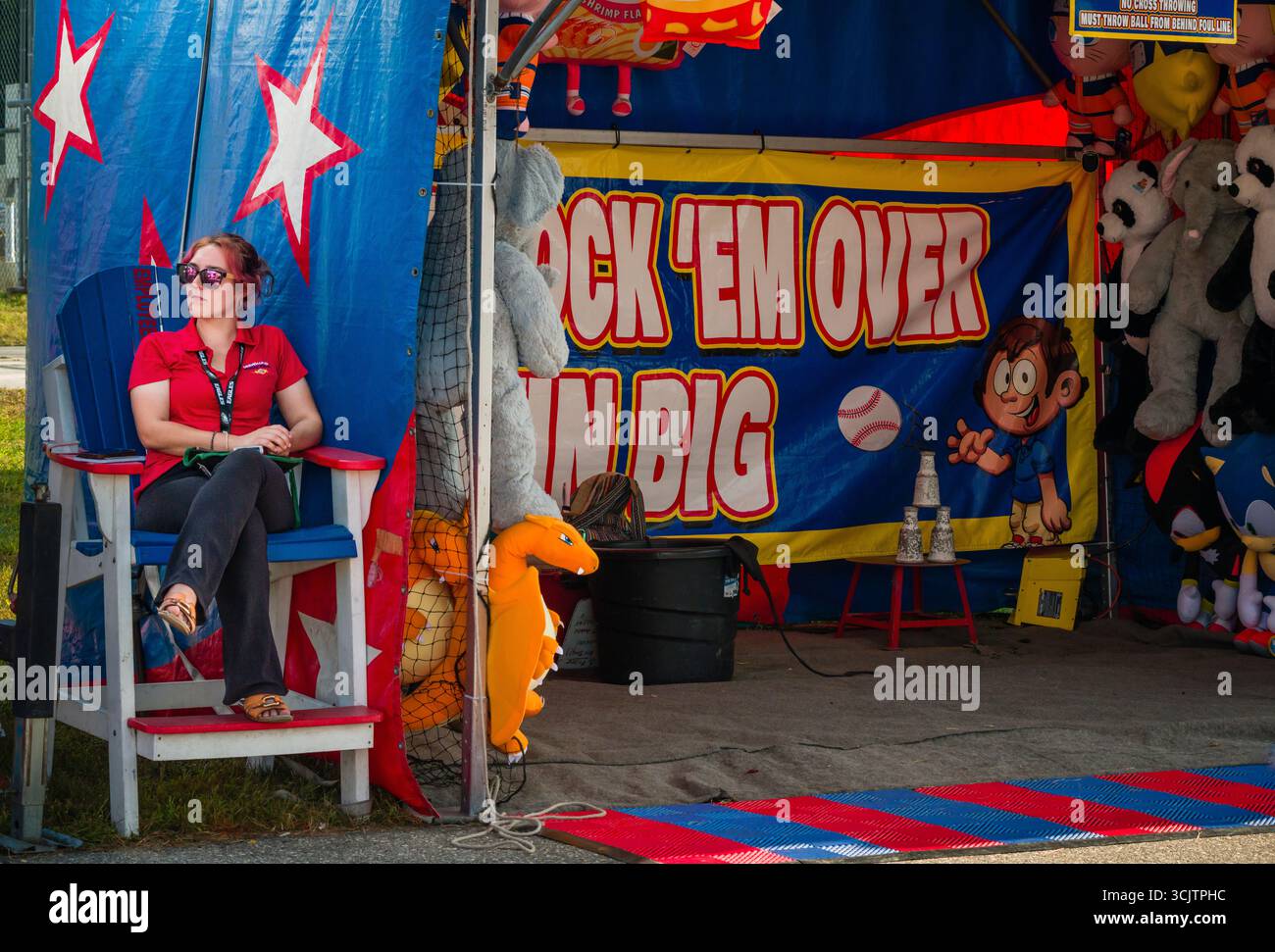 Midway Games Hebron Harvest Fair Hebron, Connecticut, USA Stock Photo ...