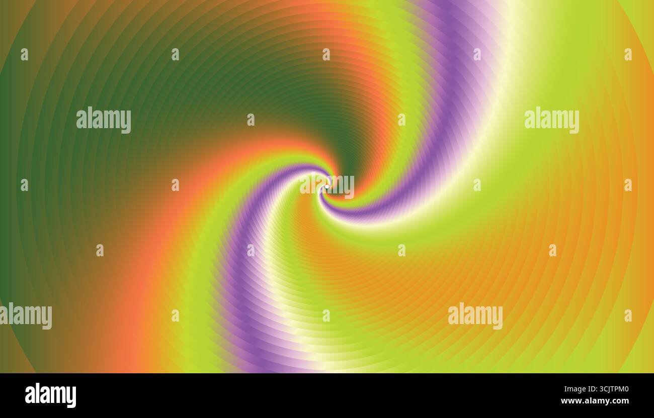 Mesmerizing pattern of vibrant colors Stock Vector Images - Alamy