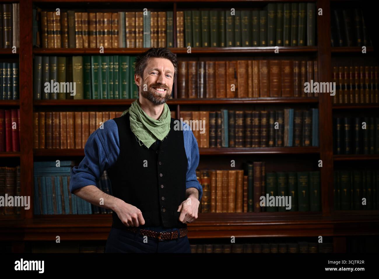 Sammy J poses for a photo at the Royal Society in Melbourne, Tuesday ...